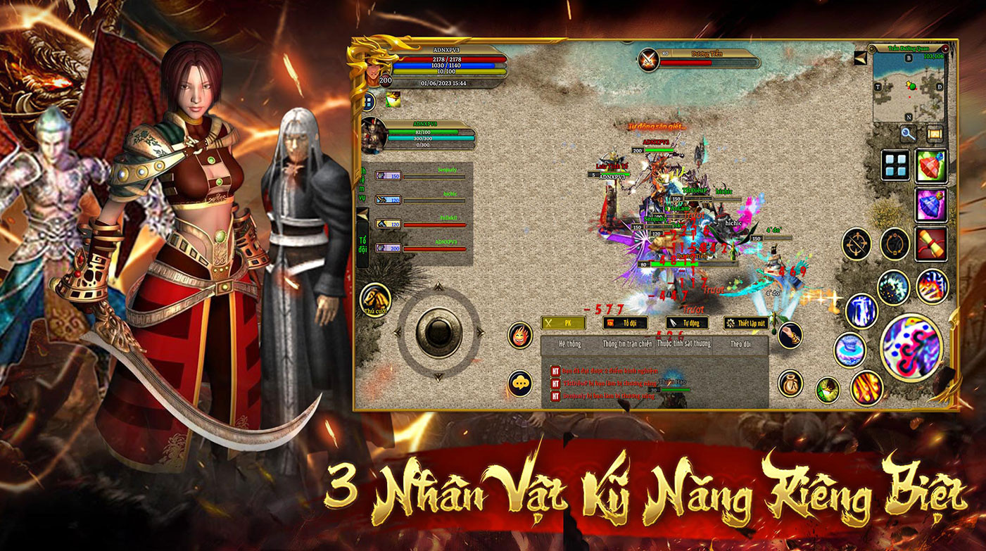 Phong Vương ADNX Mobile - Tái hiện nguyên bản Game Phong Thần phiên bản PC lên Mobile. Vạn Tiên ...